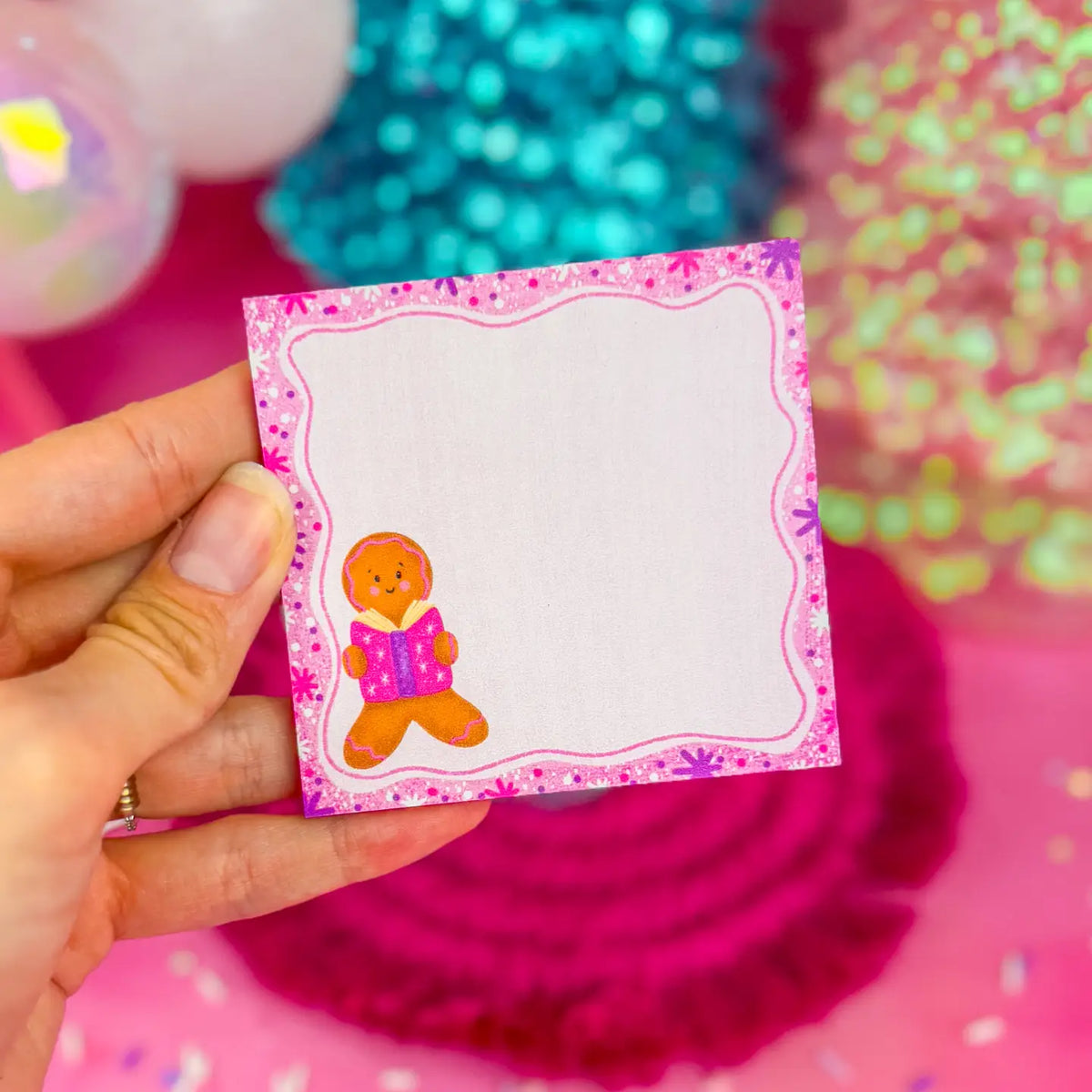 Reading Gingerbread Sticky Notes – Tickledpinkshoppe