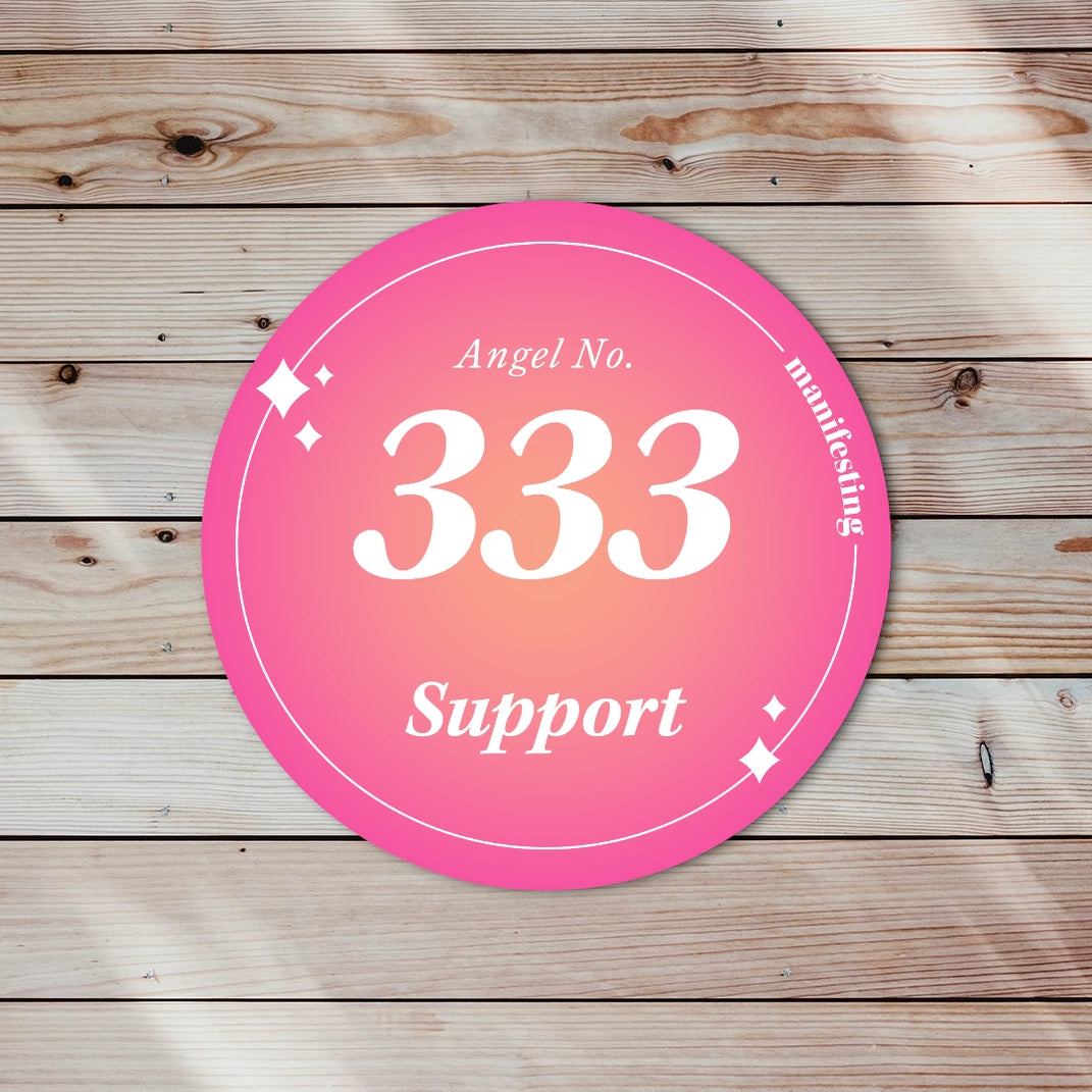Angel Number Sticker – Tickledpinkshoppe