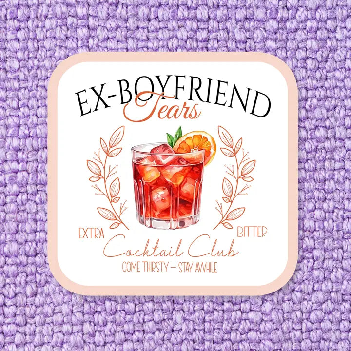 Ex-Boyfriend Tears Sticker – Tickledpinkshoppe