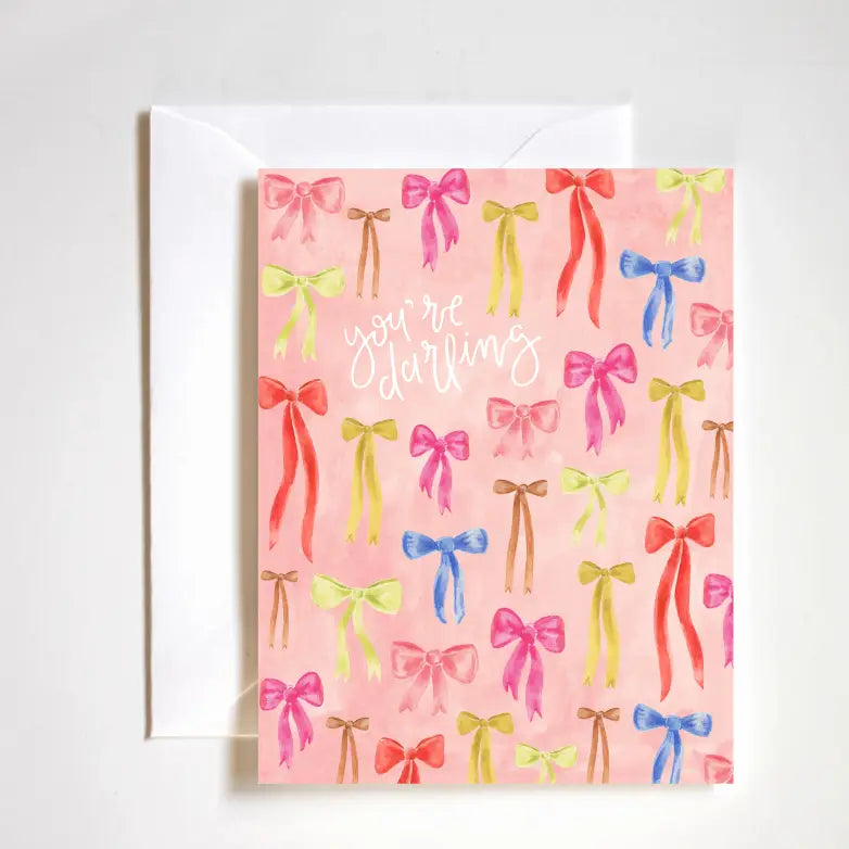 You're Darling Greeting Card – Tickledpinkshoppe