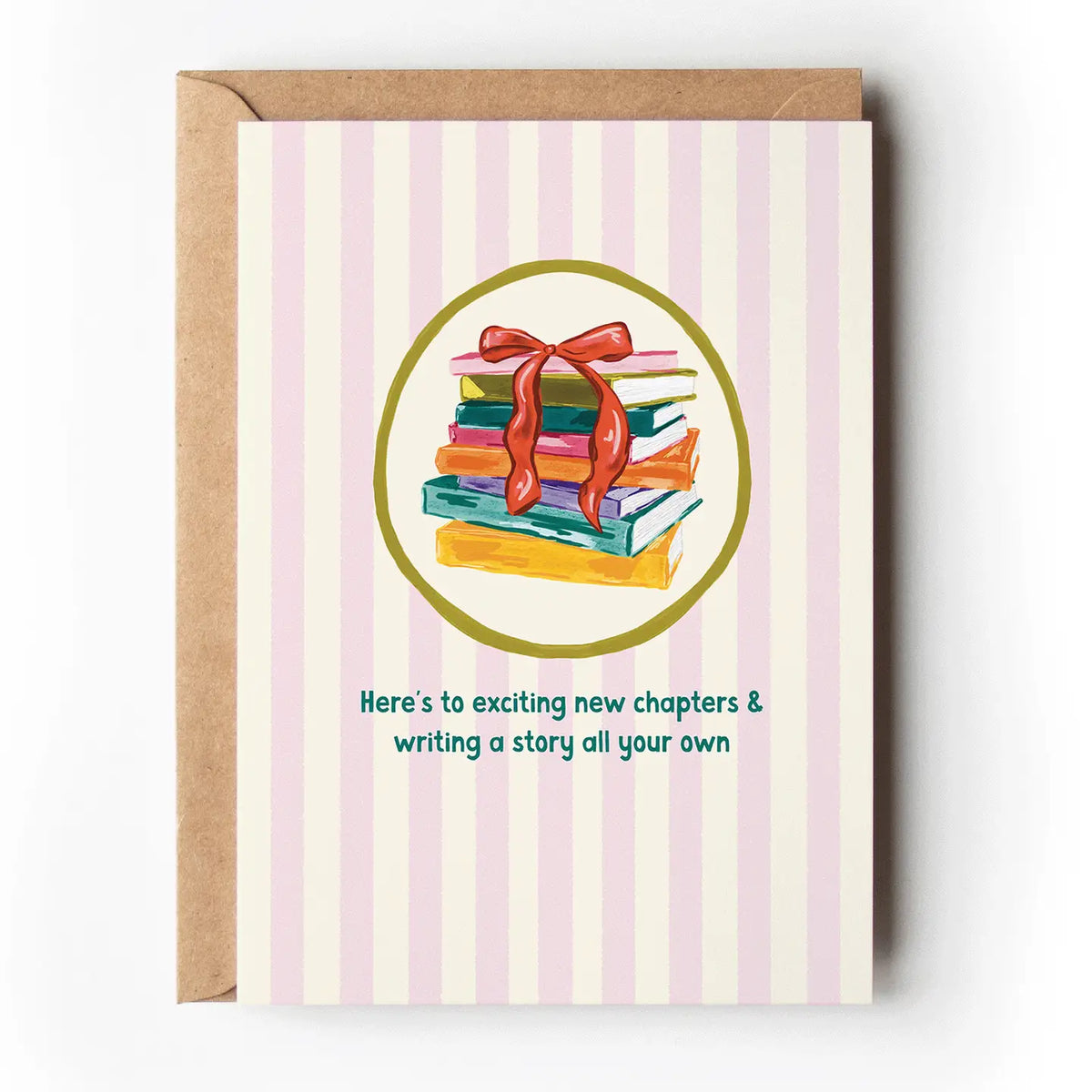 Exciting New Chapter Book Fresh Start Congrats Greeting Card ...